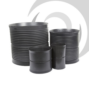 150mm Twinwall Pipe Coupler (Suit 150mm ID 172mm OD Pipe) | Drainfast Ltd