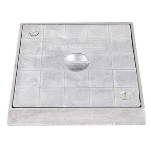 150mm Aluminium Square Sealing Plate | Drainfast Ltd