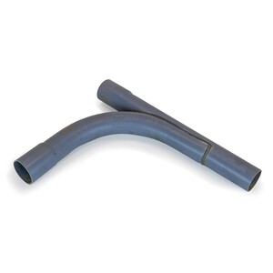 54mm BT Type Duct Swept Tee; Grey | Drainfast Ltd