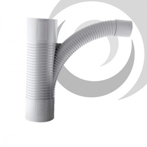 96/54mm BT Type Duct Swept Tee; Grey | Drainfast Ltd