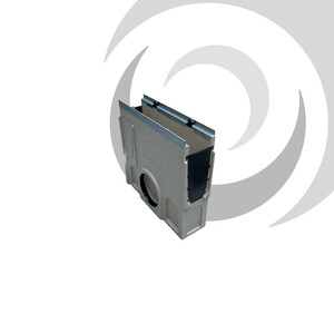 MULTIV+ 100mm W x 490mm D Sump Unit Stainless Steel x0.5m D400 ...