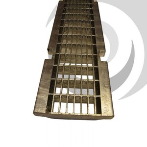MULTIV 100mm Galv Heelguard Mesh Grating 1m C250 | Drainfast Ltd