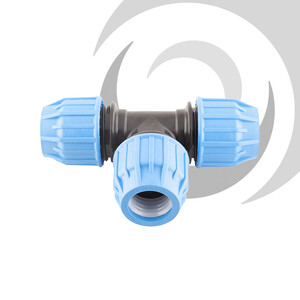 32mm Compression Equal Tee Junction | Drainfast Ltd
